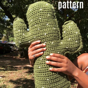 PATTERN| Saguaro Crochet Cactus | DIGITAL PATTERN | Throw Pillow ...