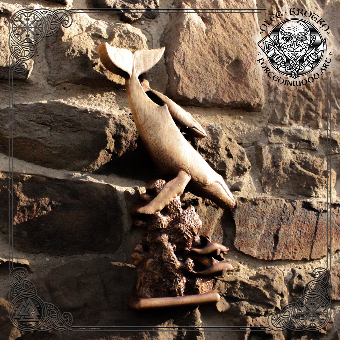 Blue Whale Realistic Wood Carving Ocean Life Animal Wild | Etsy