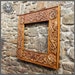 Celtic Viking Wood Carving Frame Norse Knot Work Home Decor Picture ...
