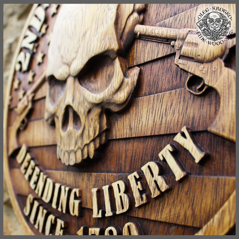 American Liberty Symbol Second Amendment Freedom Home Decor - Etsy