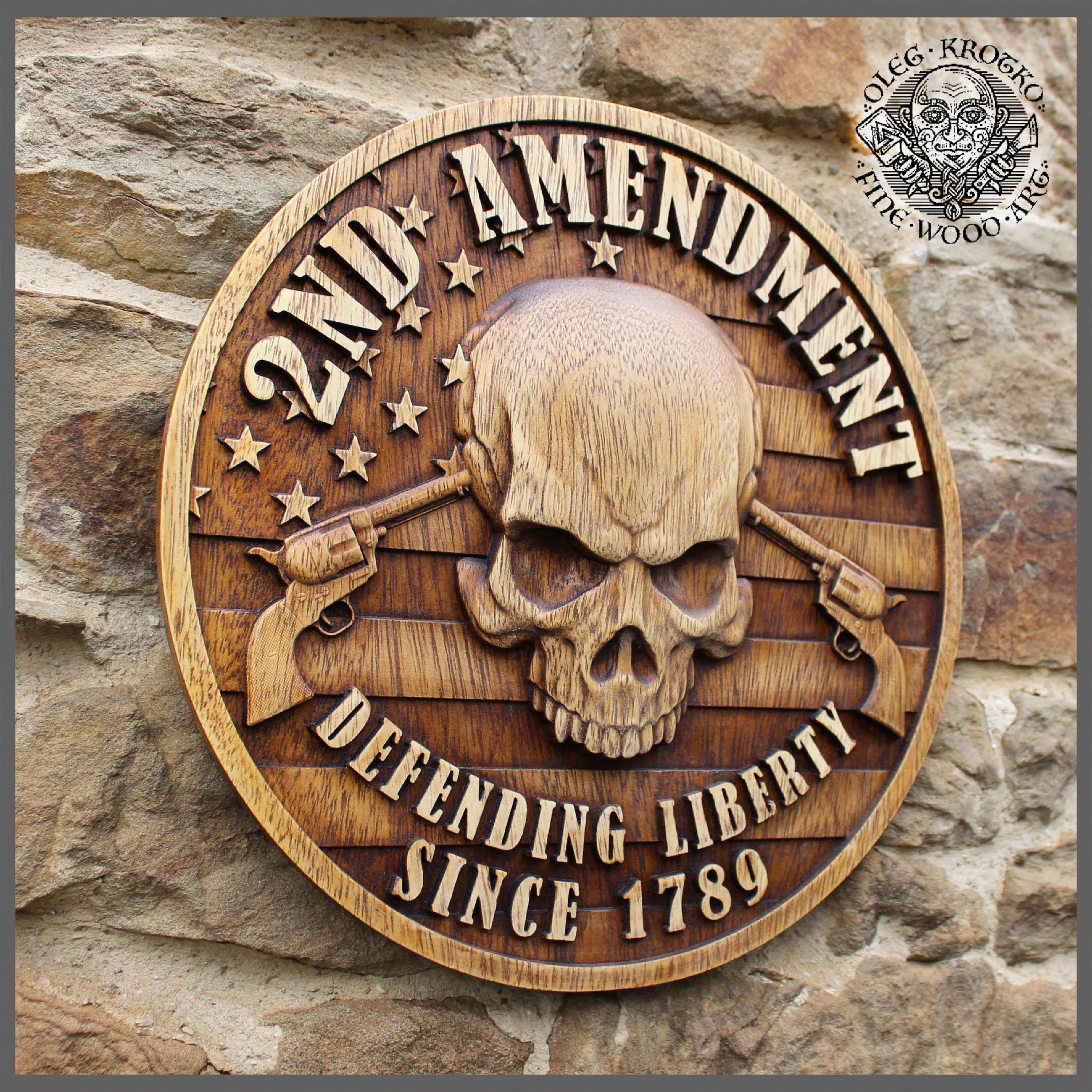 American Liberty Symbol Second Amendment Freedom Home Decor | Etsy