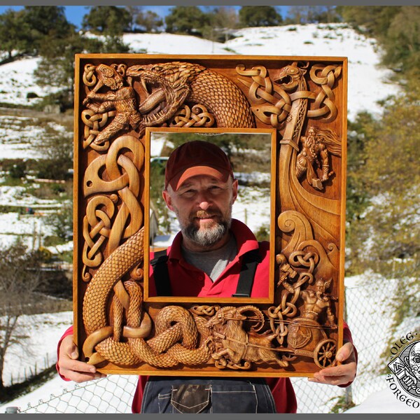 Norse Picture Frame - Etsy
