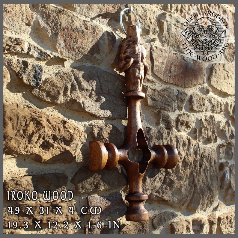 Wolf Cross Pagan Gods Viking Symbol Plaques Home Decor Norse | Etsy