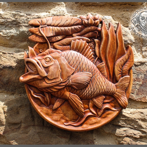 Fish Carving - Etsy