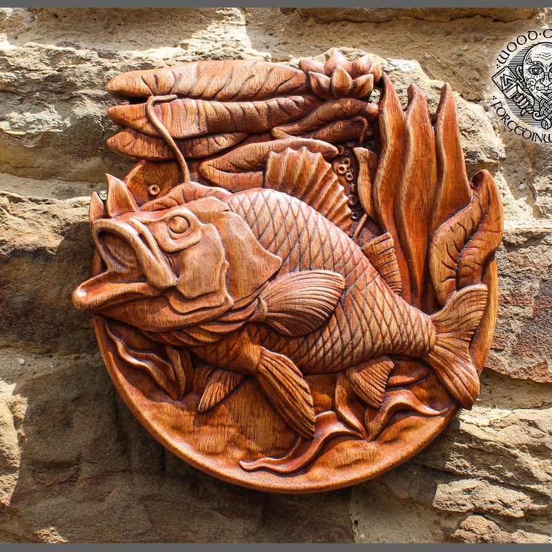 Fish Carving - Etsy