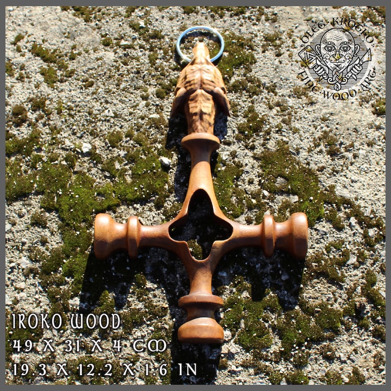 Wolf Cross Pagan Gods Viking Symbol Plaques Home Decor Norse - Etsy