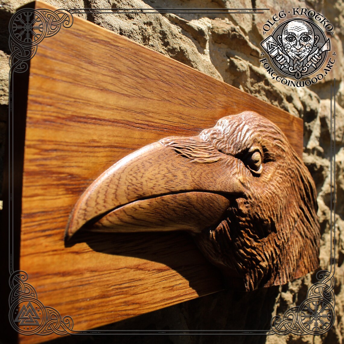 Straight From the Soul of the Raven. Luxury Wood Carving - Etsy