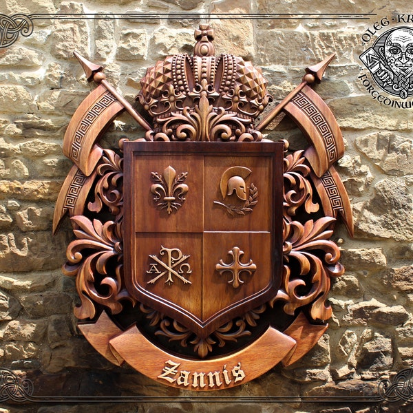 Heraldic Crest - Etsy
