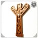 Luxury Carved Algiz Rune With Deer, Viking Mythology, Celtic Wooden ...