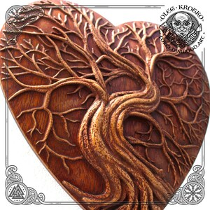 Two Pieces Tree of Life, Tree of Life Decor, Wooden Home Decor, Norse ...