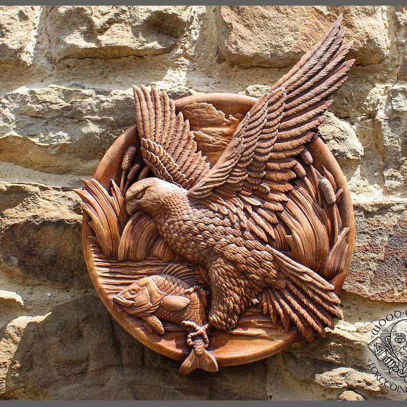 Wood Carving Wall Art - Etsy