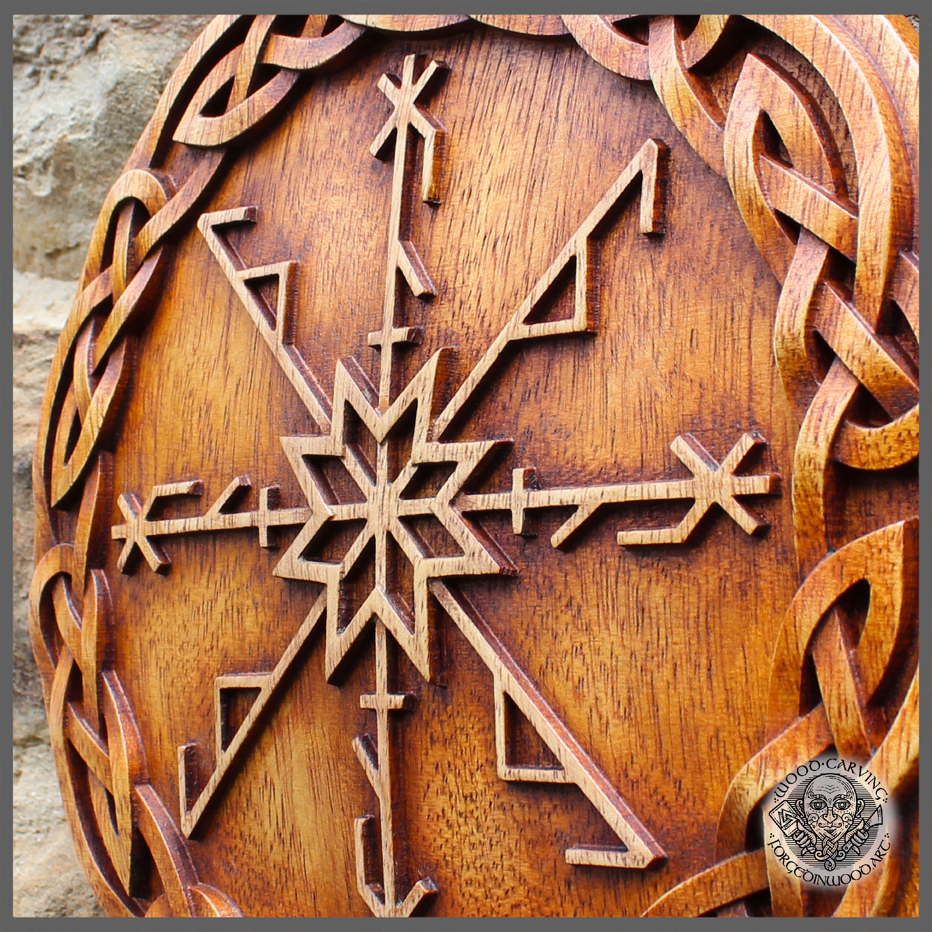 Cobra Wood Carving Rune Protection From the Negative Impact - Etsy