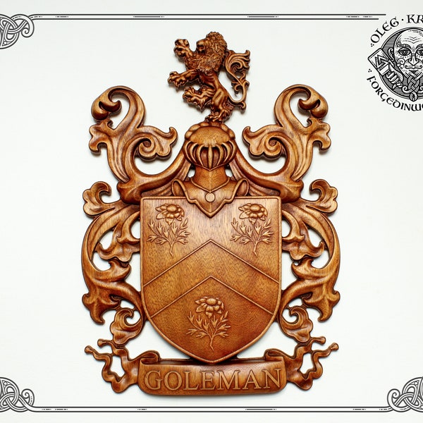 Heraldic Crest - Etsy