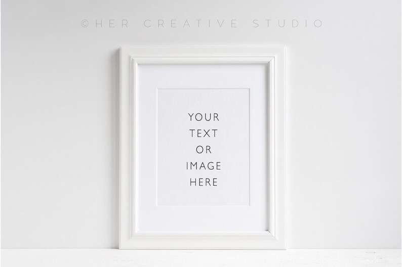 Stock Photograph of an Isolated White Picture | Product Frame | Frame ...