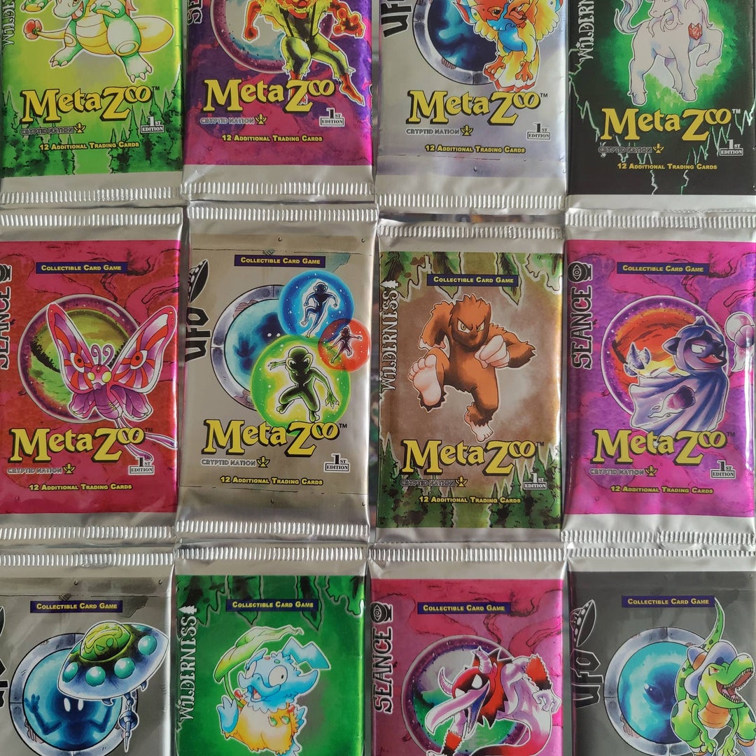 Metazoo Cards Lot 75 Cards + 3 Packs - Etsy