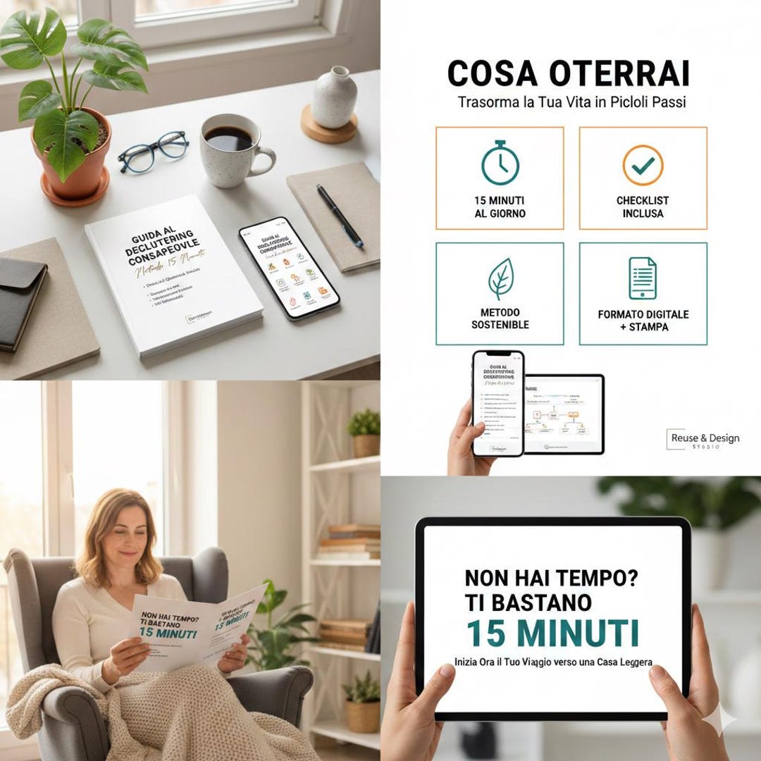 A Guide to Mindful Decluttering: the 15-minute Method for a Minimalist ...