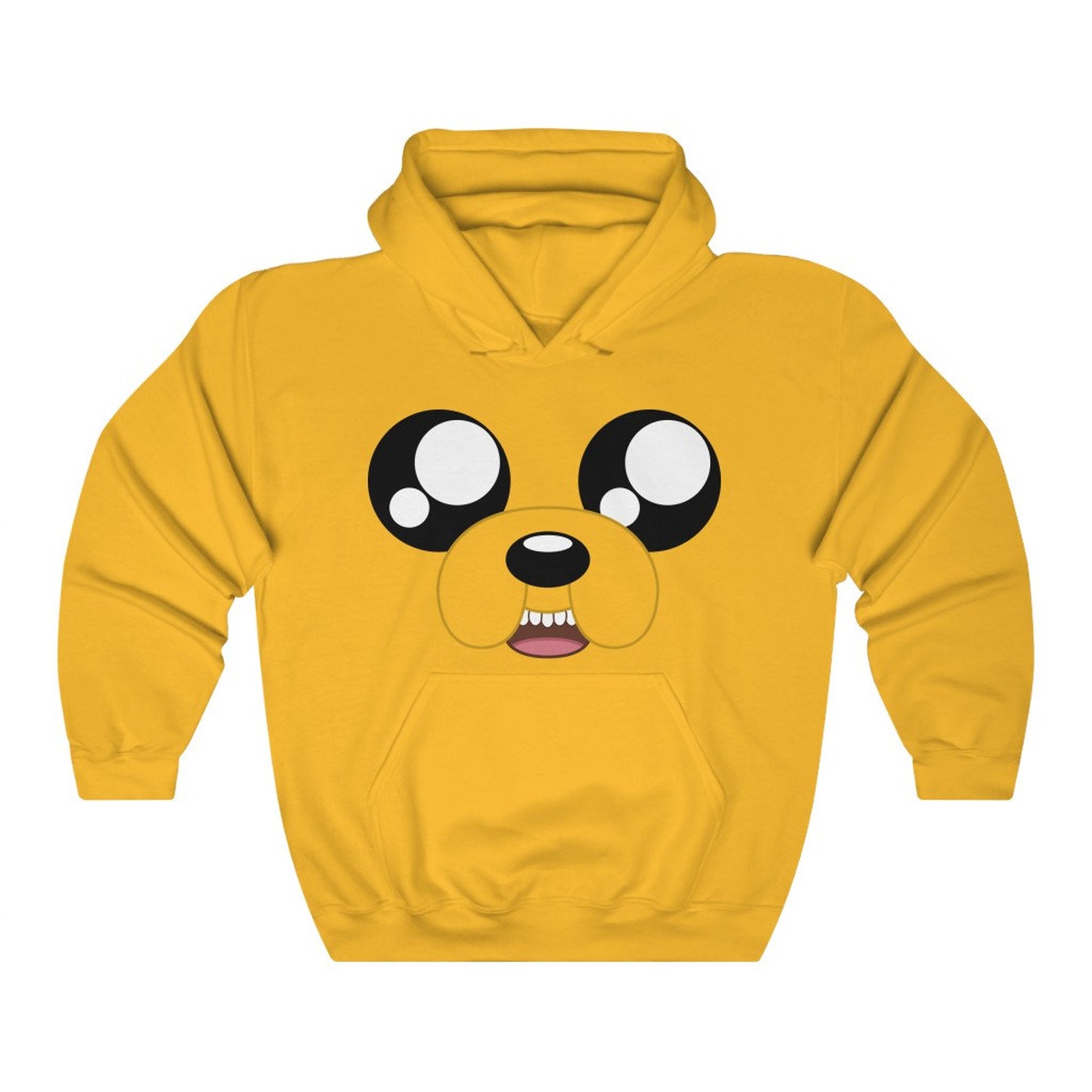 Adventure Time Jake the Dog Pullover Hoodie, Thick Loose Unisex Hoodies ...