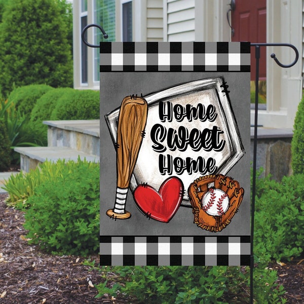 Baseball Garden Flag - Etsy