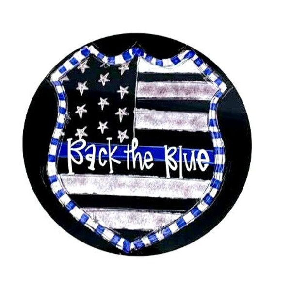 Back the Blue Signs - Etsy