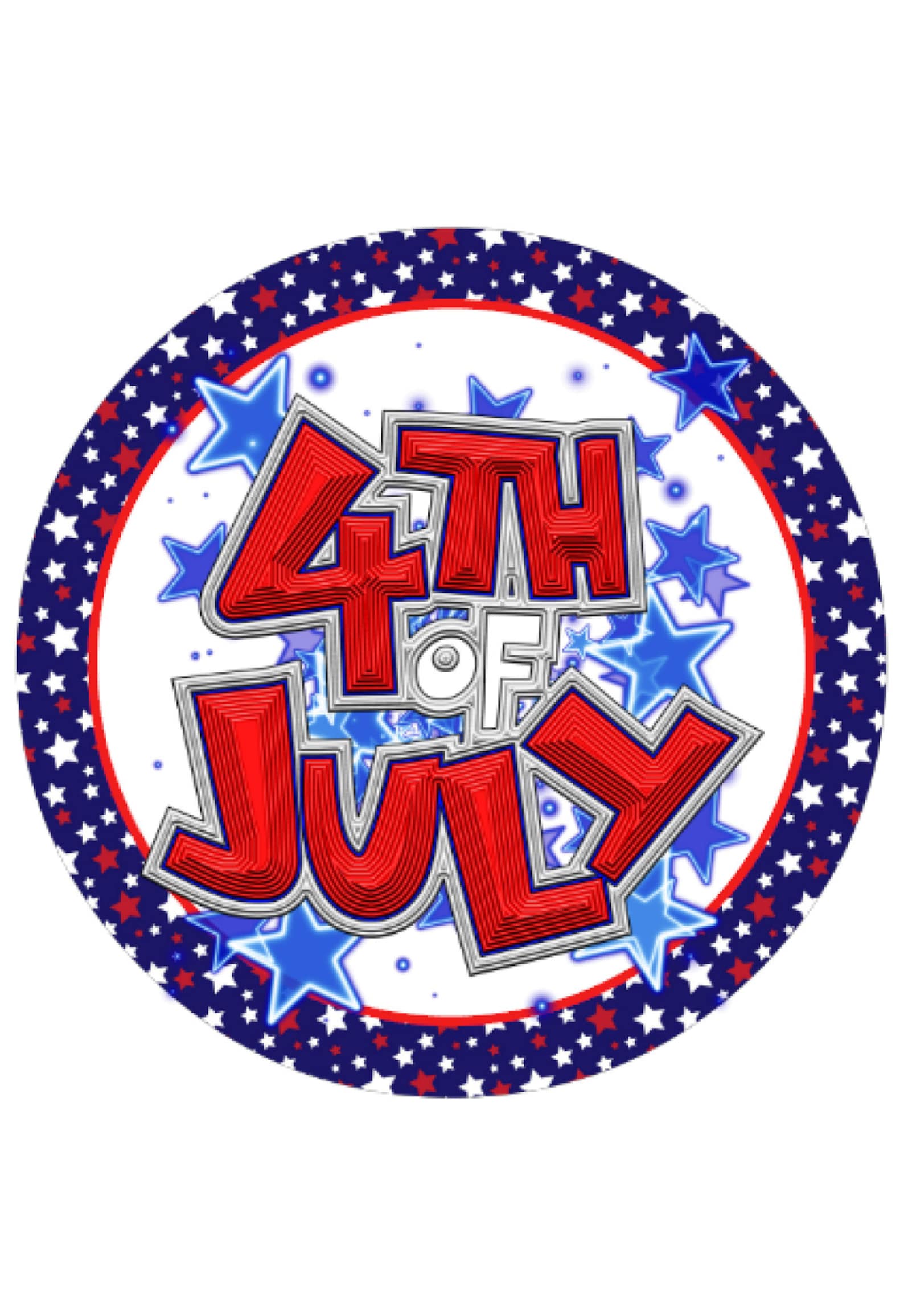 4th of July Sign, Wreath Attachment, Independence Day Sign, Rustic 4th ...
