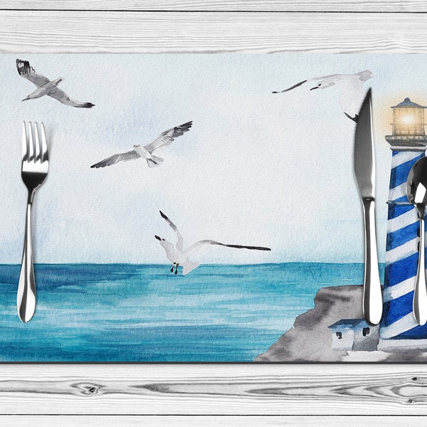 Lighthouse Table Decor - Etsy