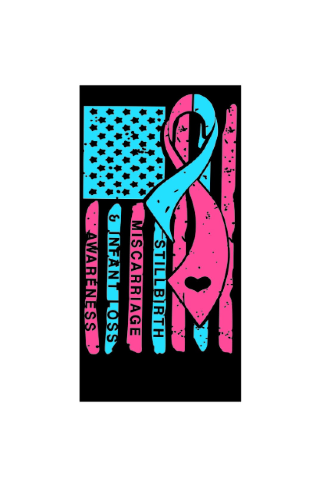 Stillborn Awareness Sign, Miscarriage Wreath Attachment, Awareness Sign ...