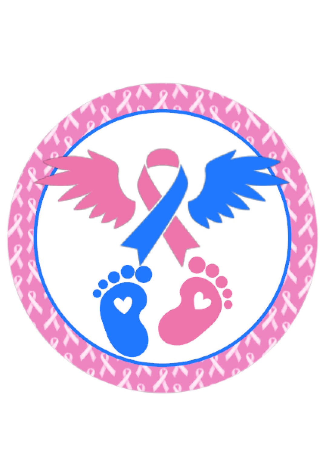 Stillborn Awareness Sign, Miscarriage Wreath Attachment, Awareness Sign ...