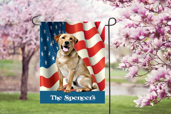 Choose Your Breed Patriotic Dog Garden Flag Dog Lover | Etsy