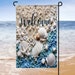 Sandy Toes Beach Sign, Coastal Home Decoration, Wreath Supplies, Metal ...