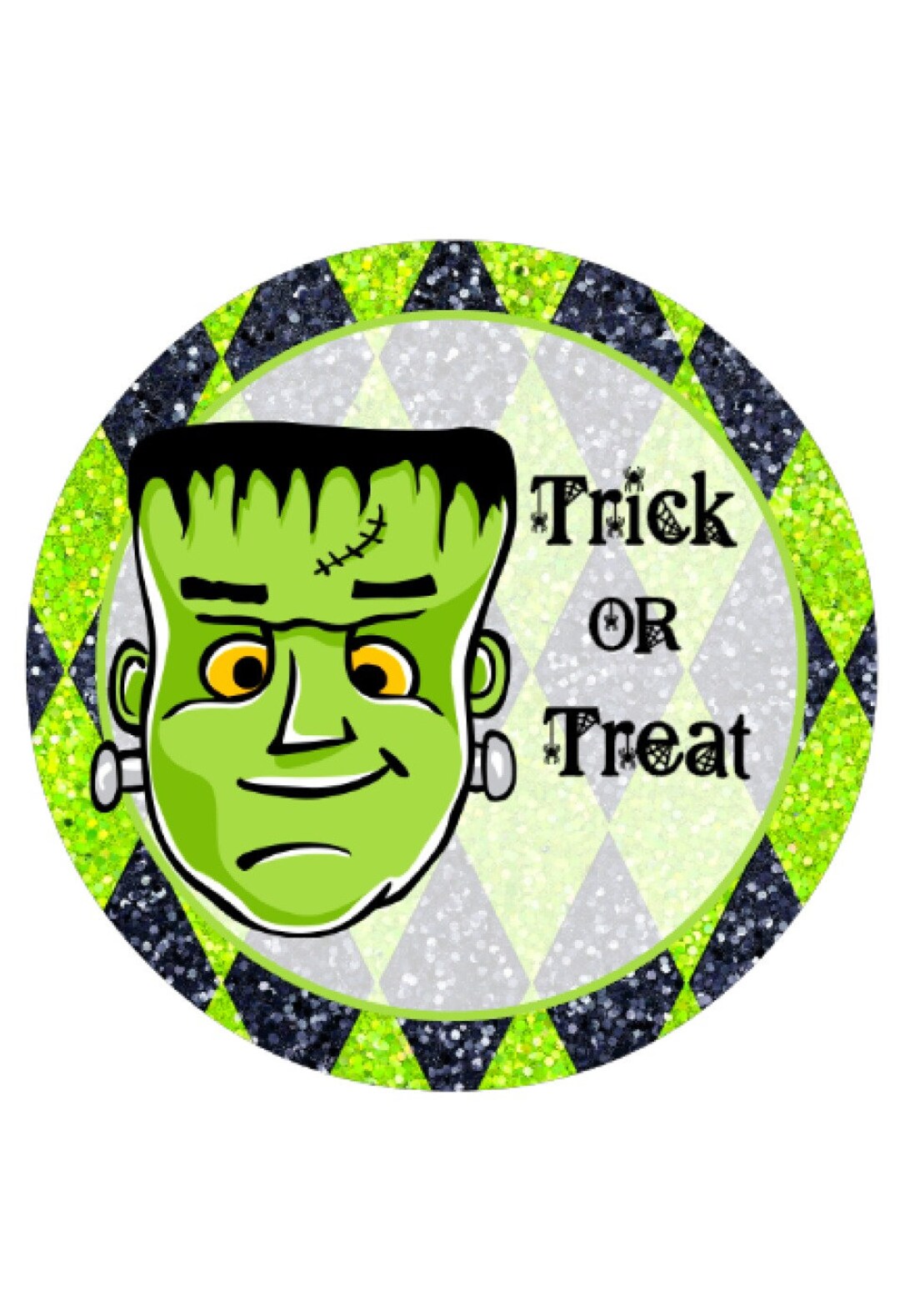 Frankenstein Halloween Sign, Wreath Attachment,halloween Decoration ...