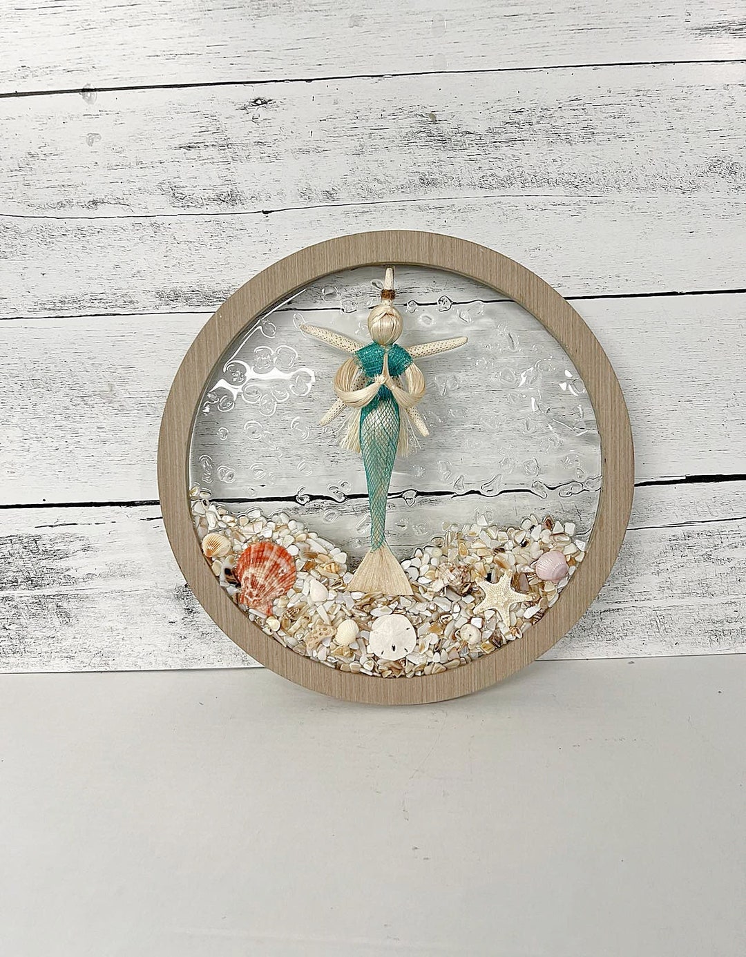 Coastal Angel Starfish Wall Art Picture, Beach Home Decor, Coastal Home ...