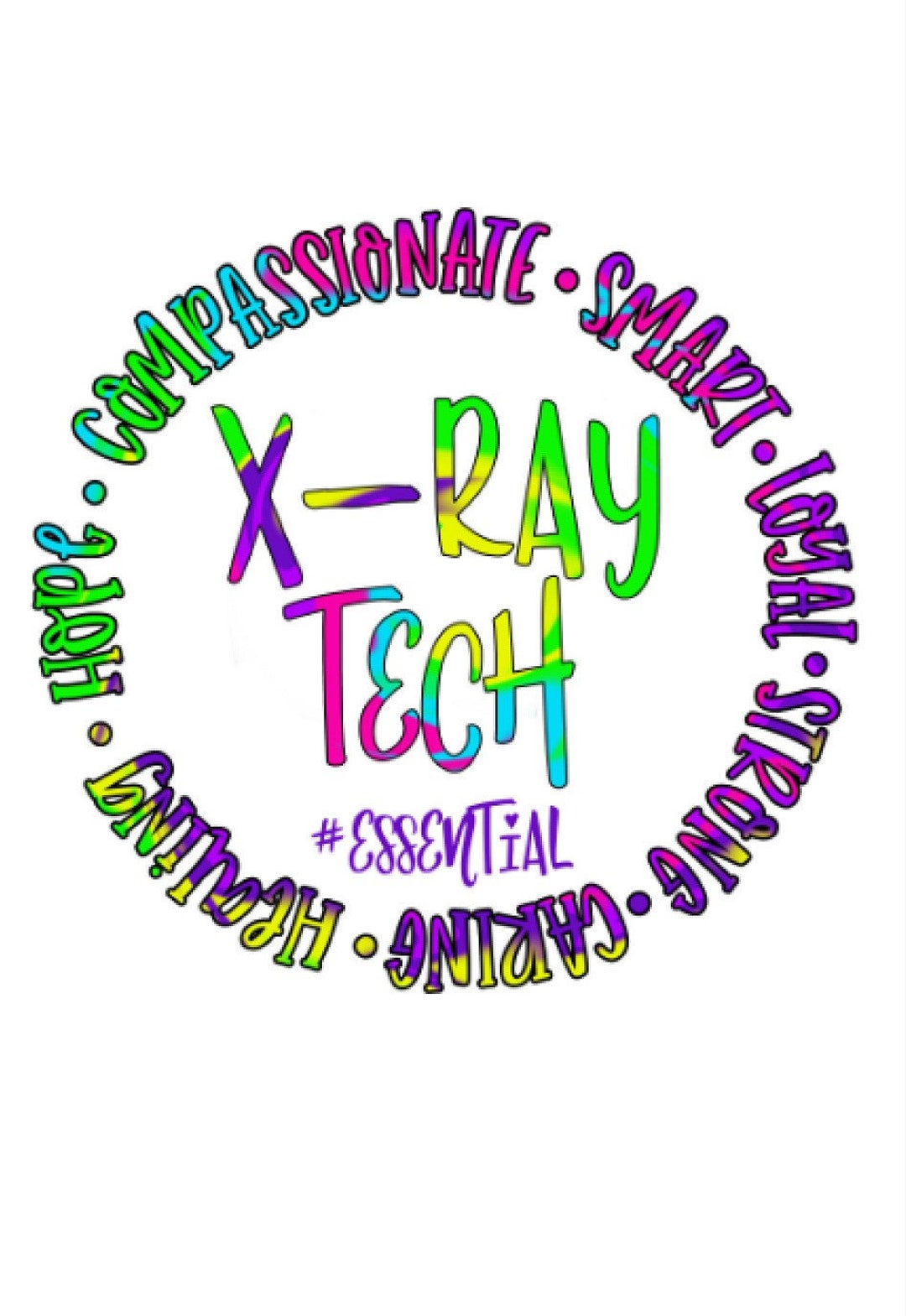 X-ray Tech Sign, Wreath Attachment, Support Front Liners, Essential ...