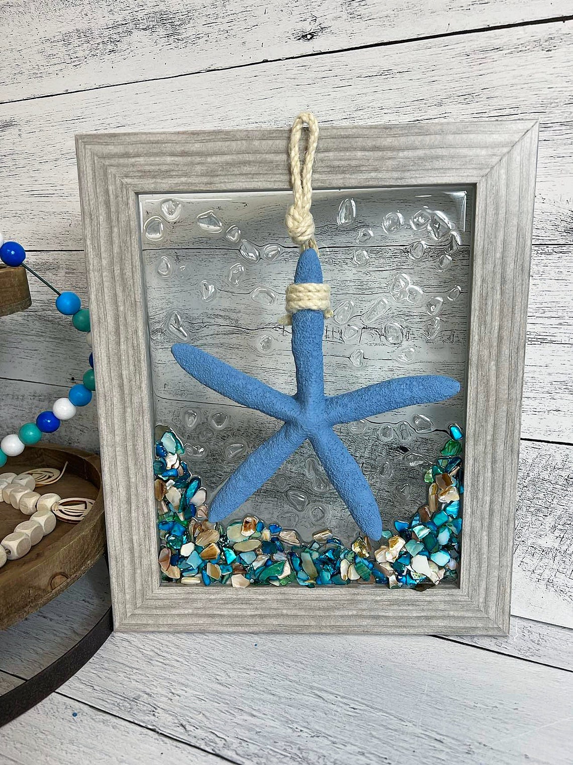 Starfish Coastal Wall Art Picture Beach Home Decor Coastal - Etsy