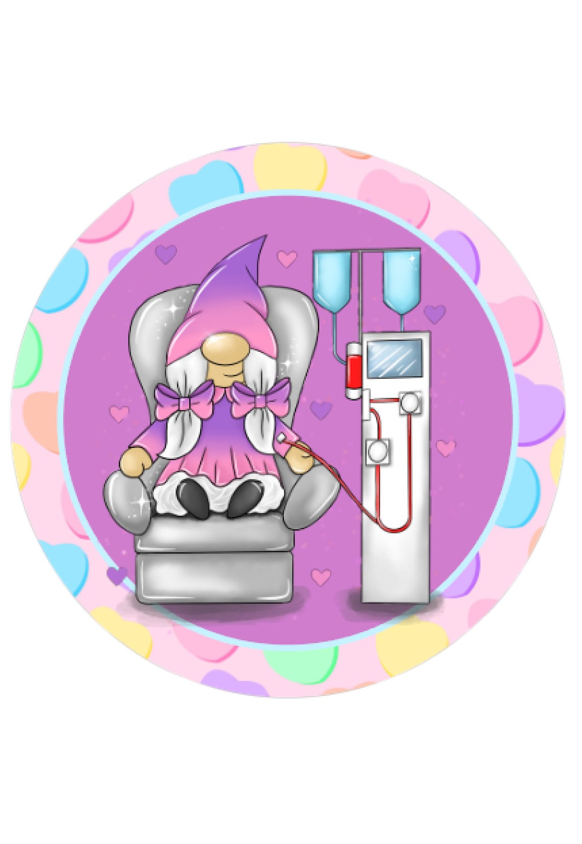 Dialysis Awareness Sign Dialysis Gnome Awareness Dialysis - Etsy