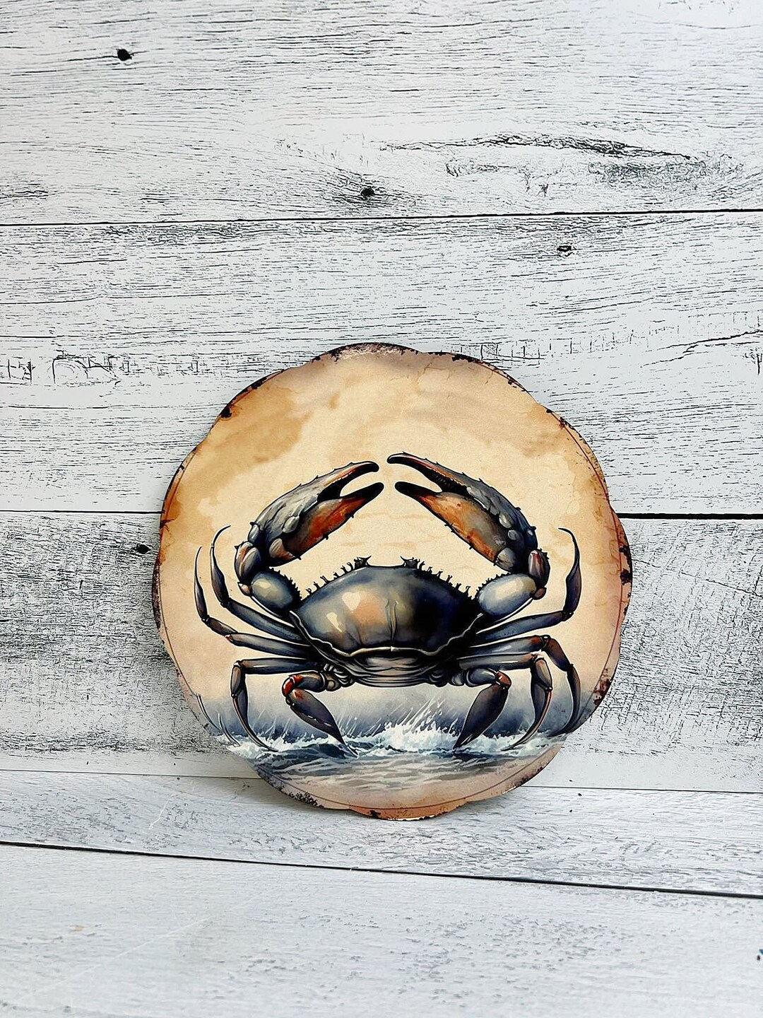 Maryland Blue Crab Table Hot Mat, Beach Kitchen Table Cork Back Trivet ...