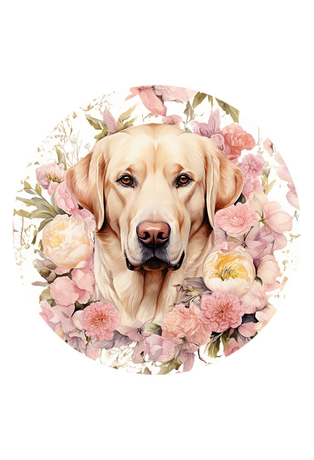 Yellow Lab Sign, Wreath Attachment, Wreath Supplies, Best Friend Sign ...