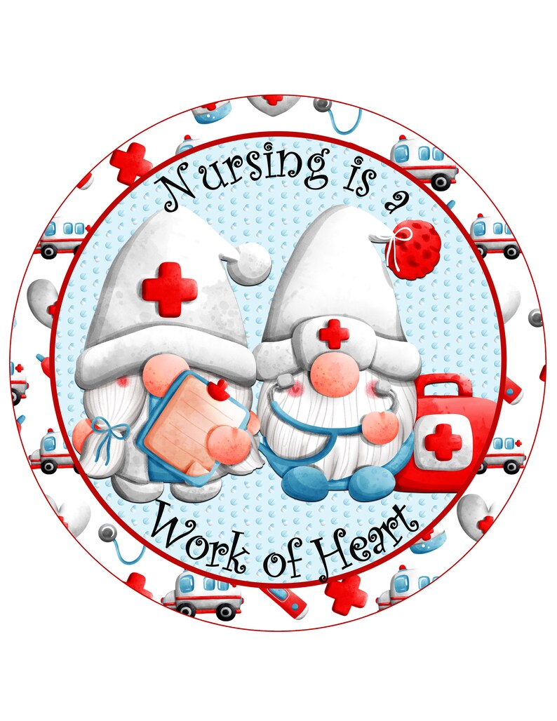 Nurse Sign, Medical Sign, RN Nurse Sign, Wreath Attachment, Love a ...