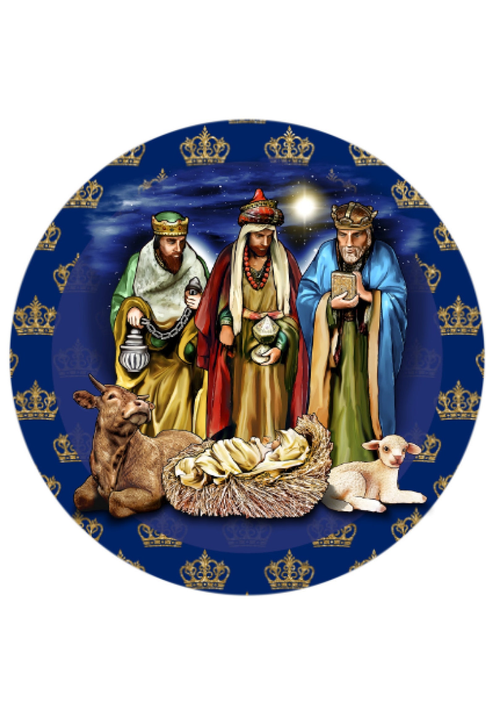 Three Wise Men Nativity Scene Christmas Sign Religious - Etsy