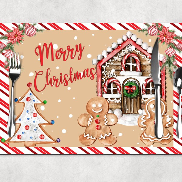 Christmas Placemats - Etsy
