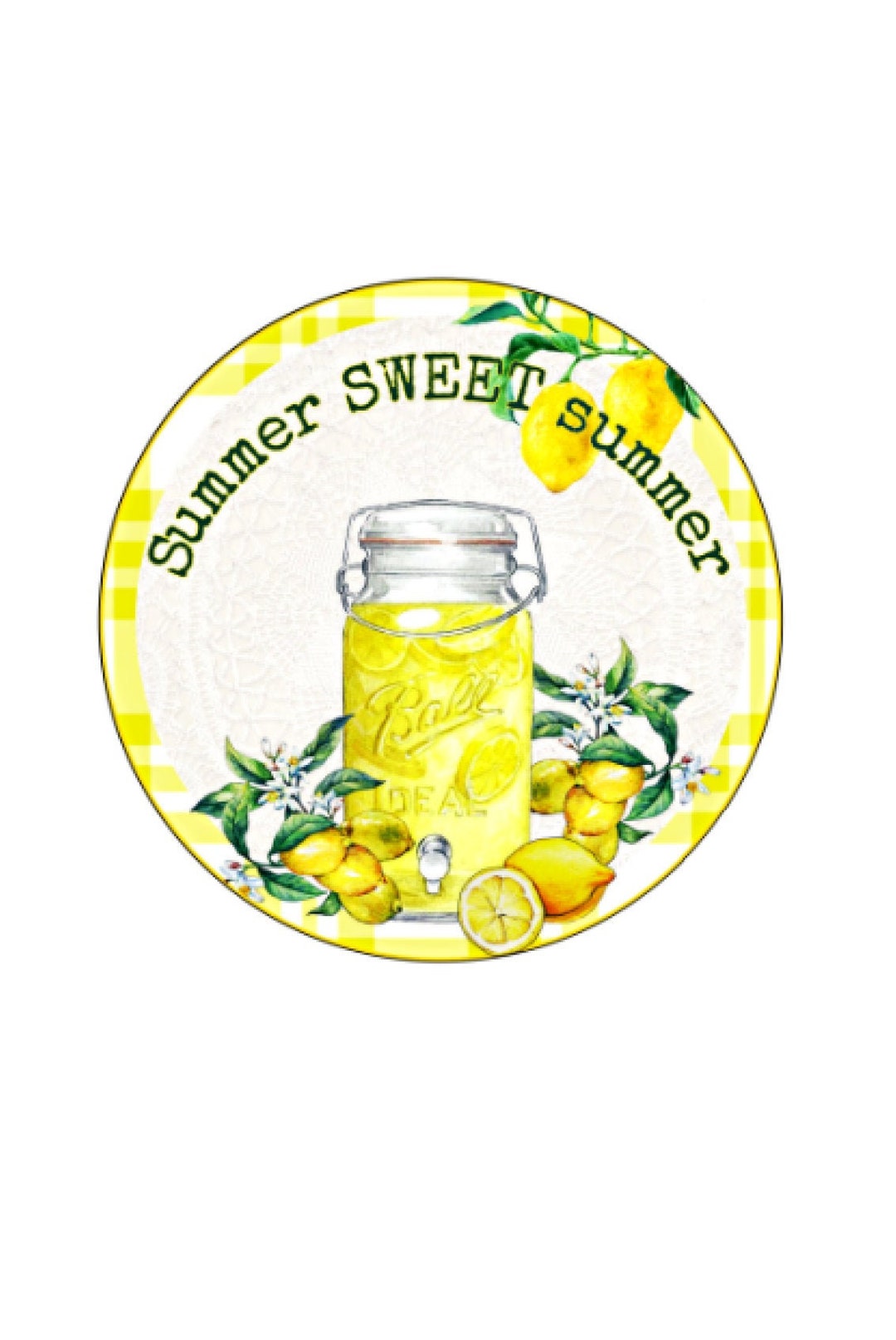 Lemonade Summer Sign, Summer Sweet Summer Metal Sign , Spring Wreath ...