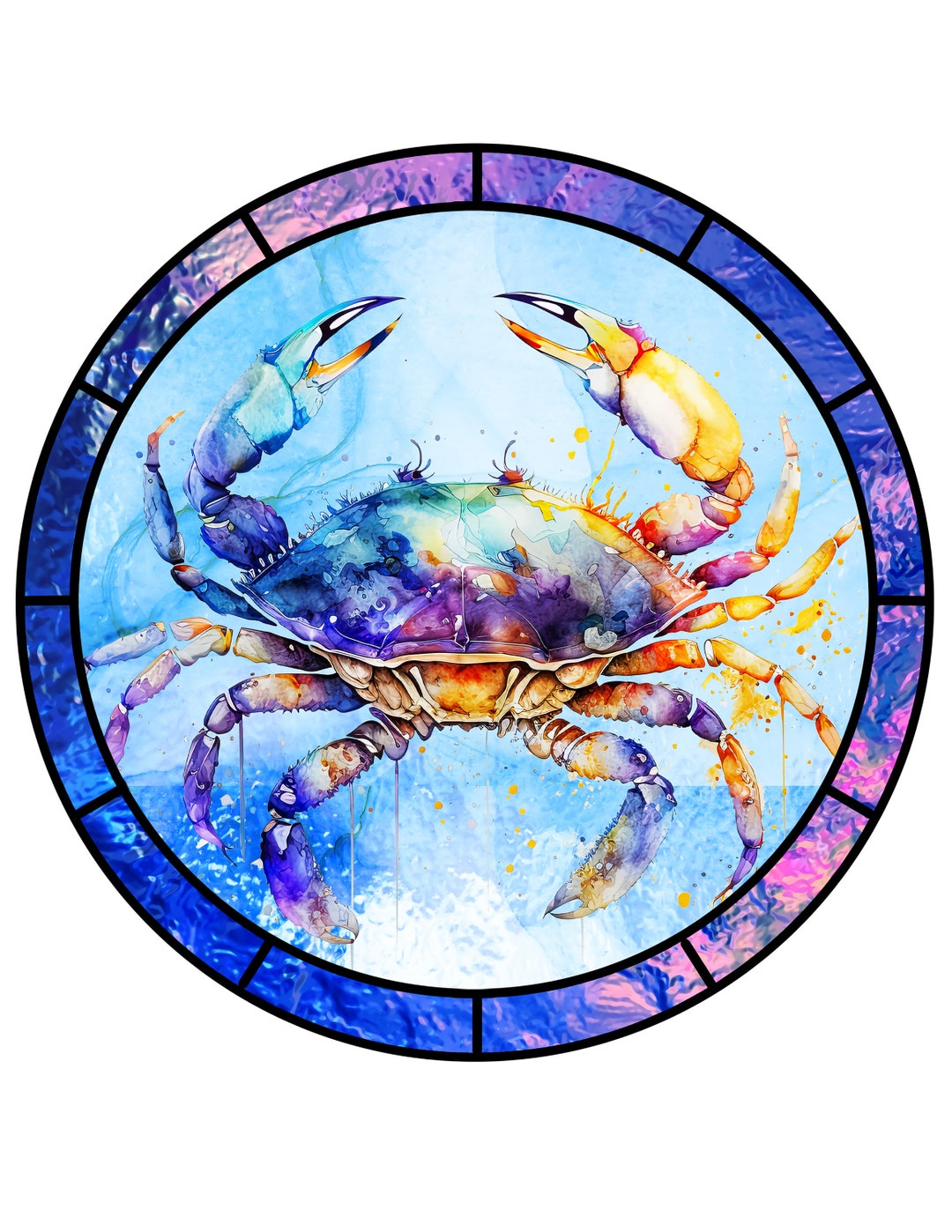 Colorful Crab Beach Sign Beach Wreath Attachment Summer - Etsy