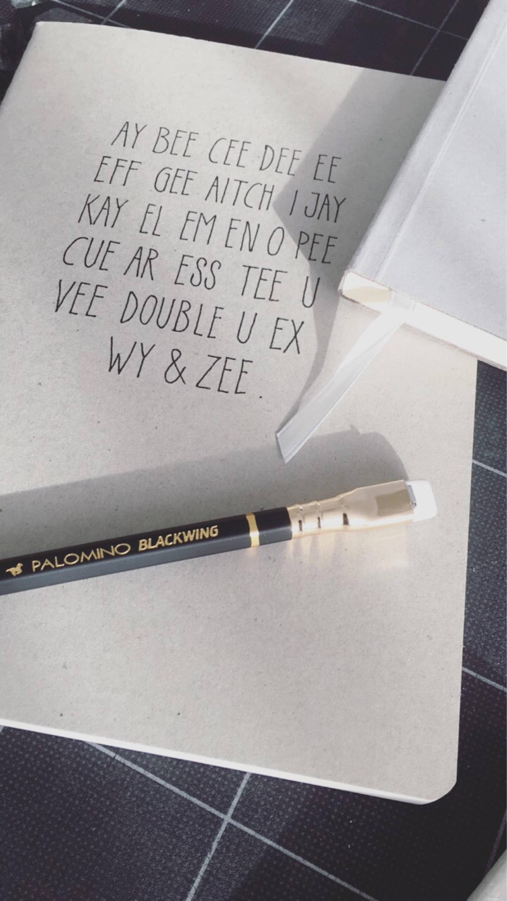 Notebook 'AY BEE CEE' A5 (14x21 Cm) - Etsy