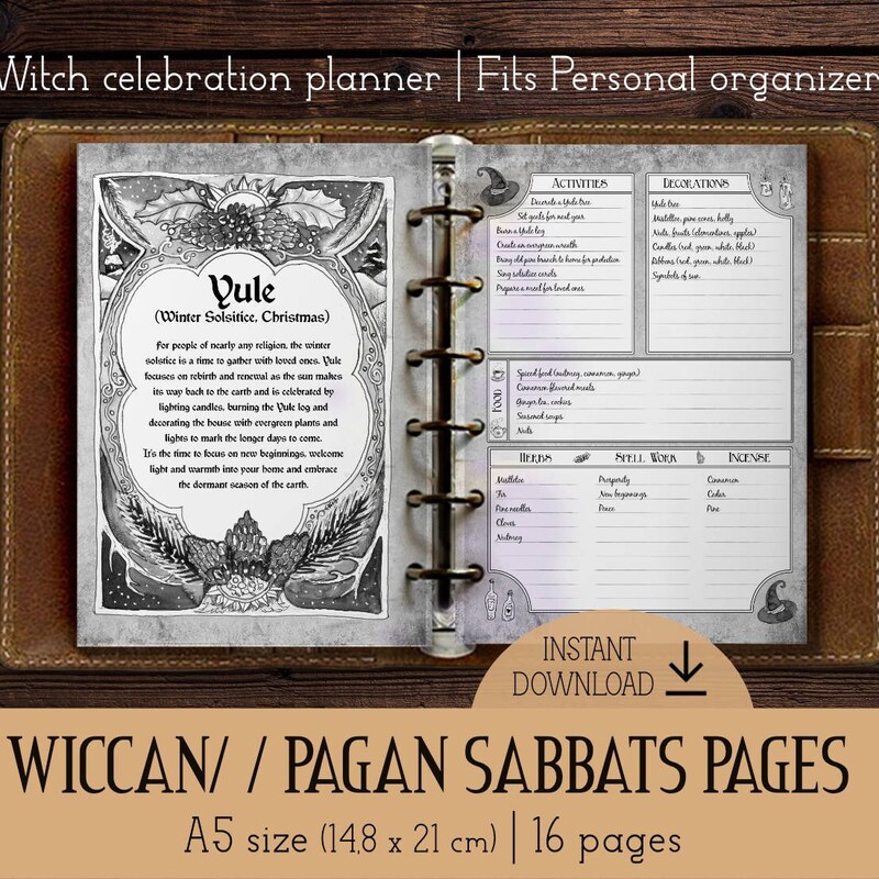 Witch Printable Pages - Etsy