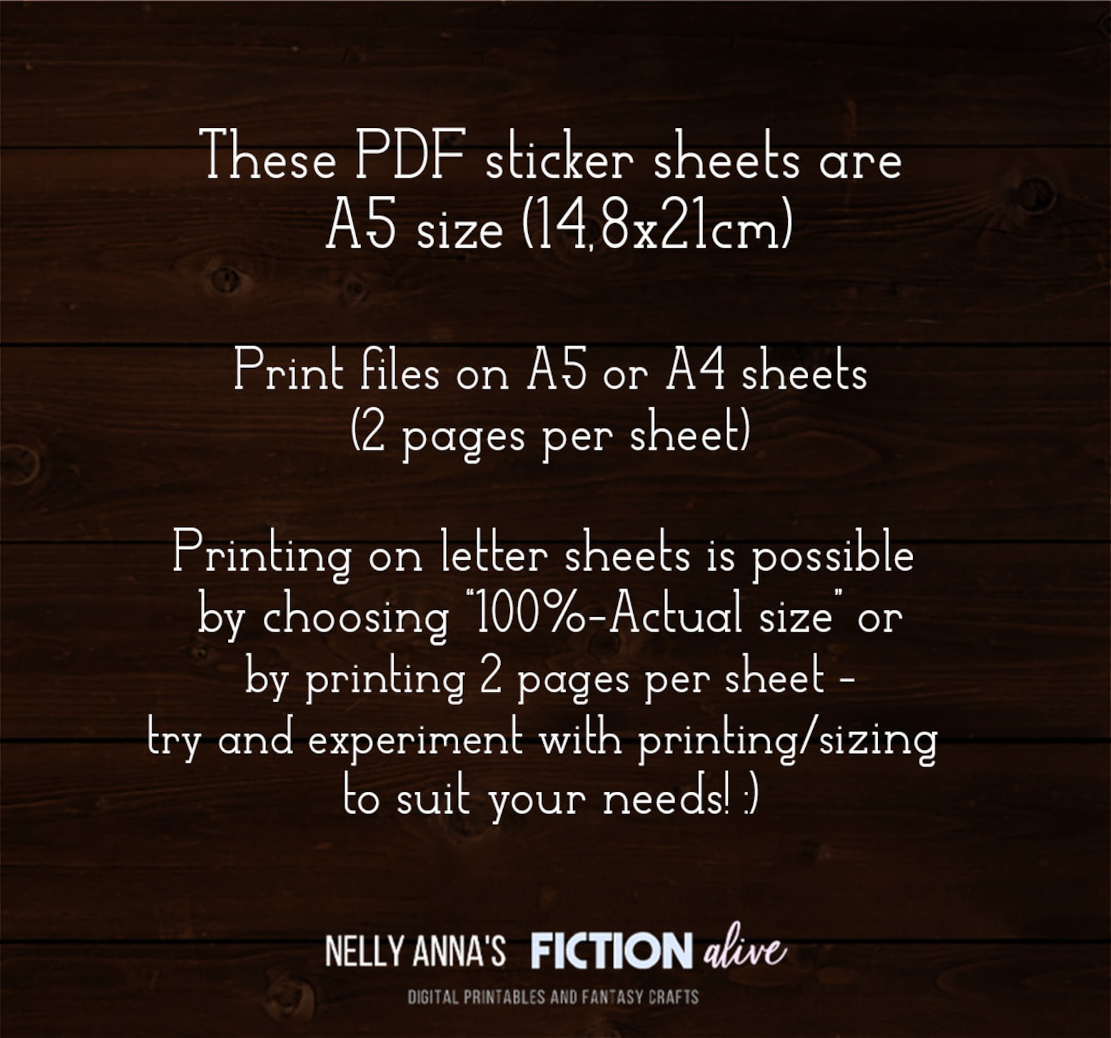 Dark Academia Sticker Kit Printable PDF Bujo Stickers A5 - Etsy