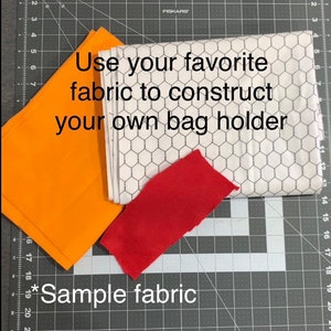 Chicken Grocery Bag Holder PDF Pattern | Digital Download With Tutorial ...