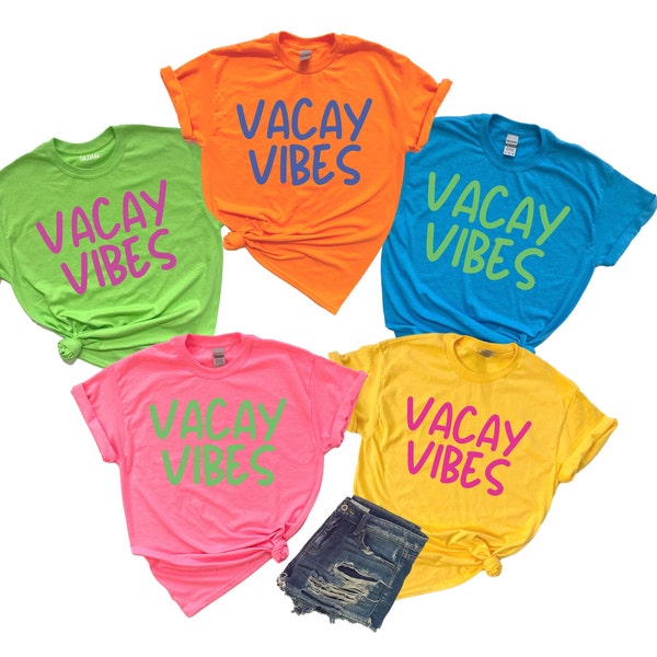Neon Spring Break Shirts - Etsy