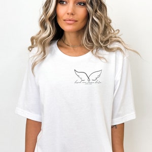 In Memory of T-shirt. Personalized Name and Dates. Memorial Shirt/rip ...