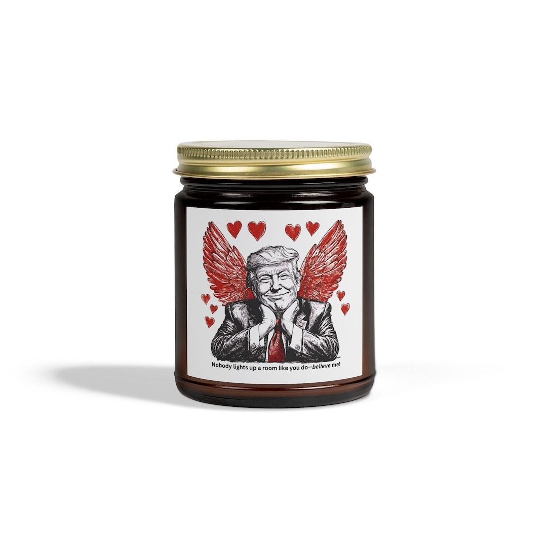 Funny Trump Valentine's Day Candle Gift, Funny Trump Candle, Gift for ...