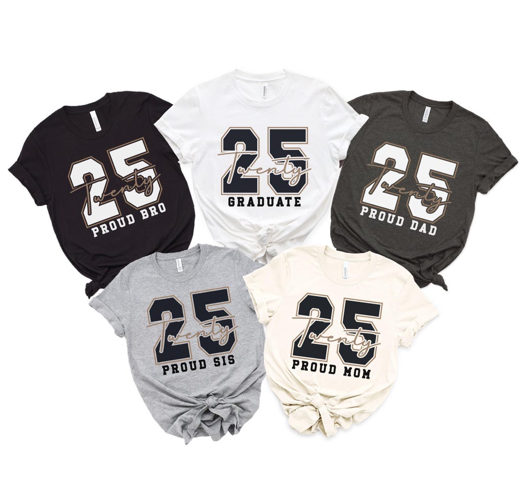 Custom Proud Family Graduation Shirts, 2025 Graduation Shirt, Matching ...