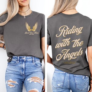 In Memory of Shirt. Personalized Name and Dates. Memorial Shirt/rip ...